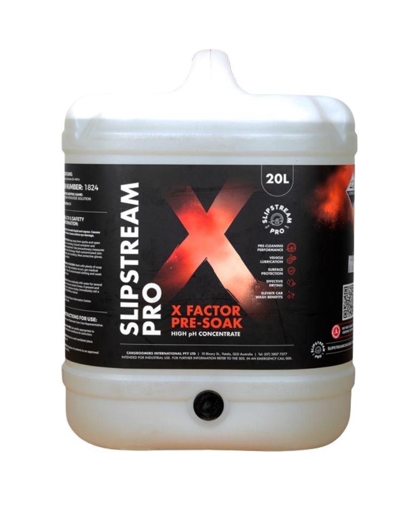 SlipStream Pro X Factor Pre-Soak High PH Concentrate 20L | Slipstream ...